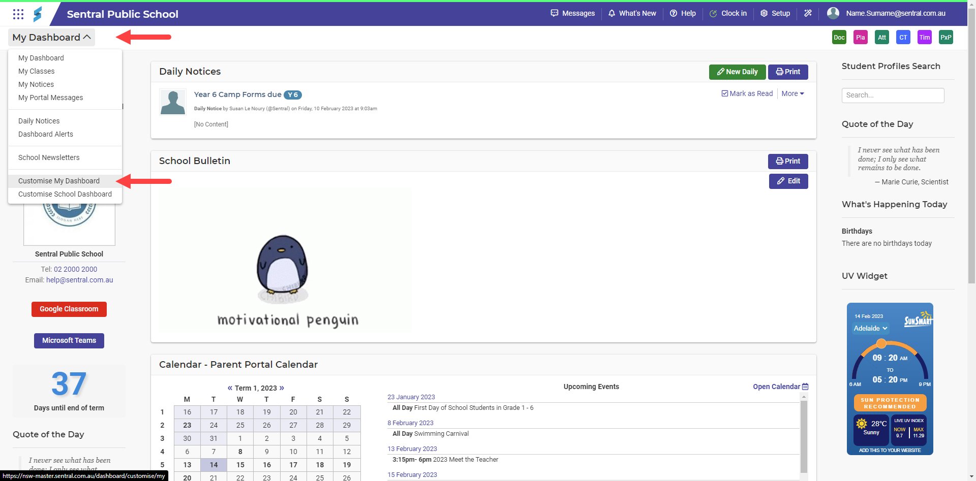 Five Top Tips to Make the Most of Sentral in 2023